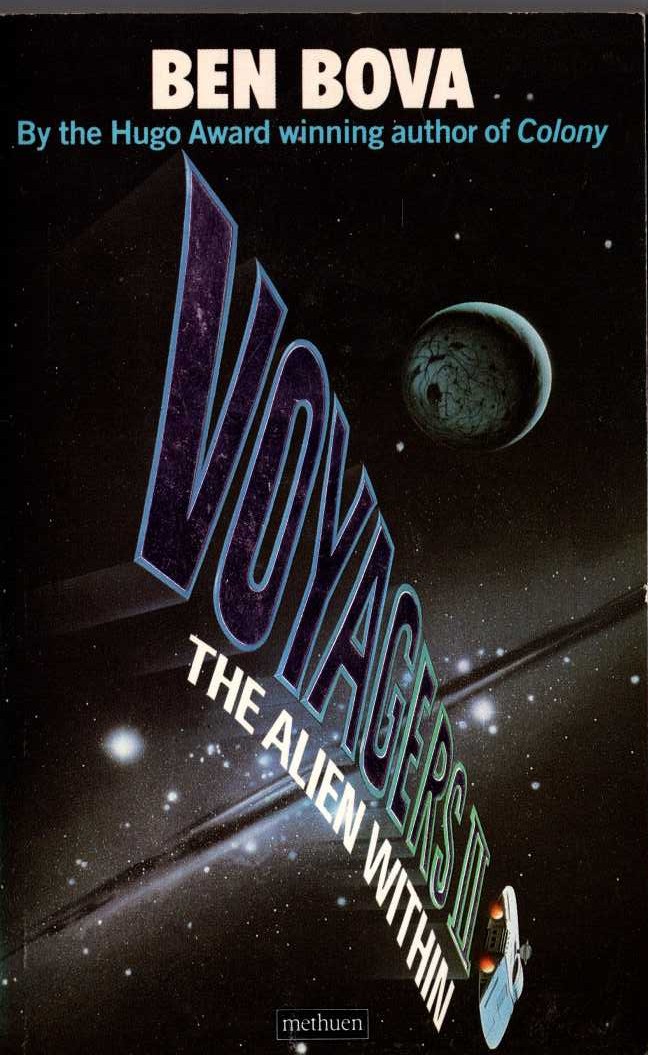 Ben Bova VOYAGERS II: THE ALIEN WITHIN book cover scans
